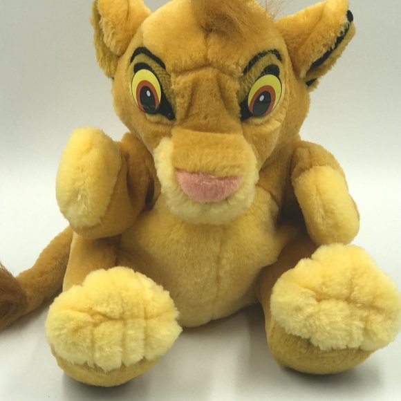 Toys | Applause Walt Disney 9 Lion King Simba Cub Hand Puppet Plush ...